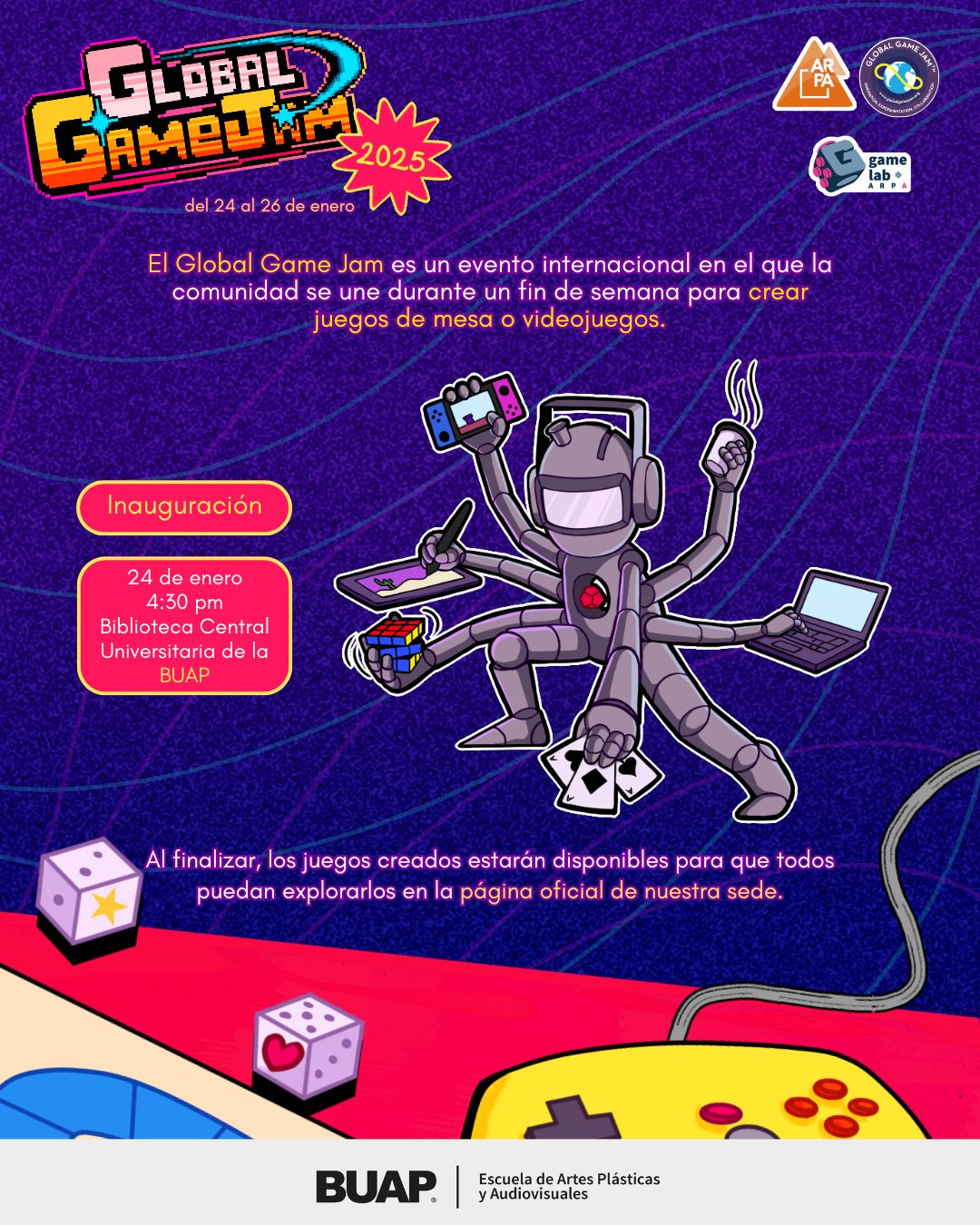ARPA Game Lab GGJ 2025 | Global Game Jam