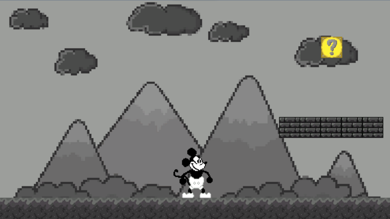 Super Mickey Mousse Adventure 2D 64 Revengence Returns | Global Game Jam