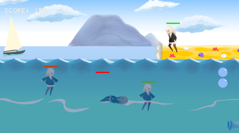 The Bubble Beach | Global Game Jam