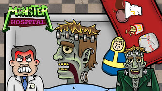 Monster Hospital specialized in stomach extractions and also cartoons ...