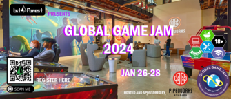 Bitforest's Global Game Jam 2024 Eugene @ Pipeworks Studios | Global ...